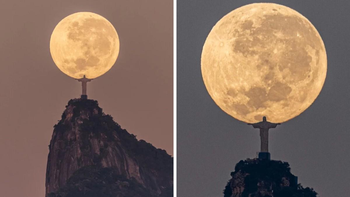 Stunning Image Captured by Photographer Shows Christ the Redeemer ...