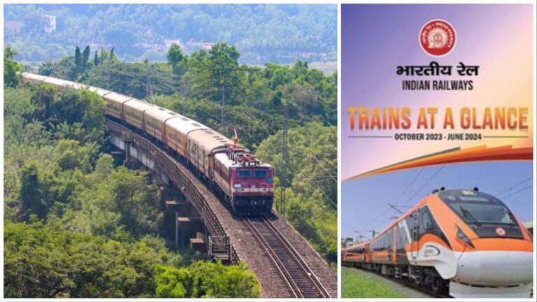 Trains at a Glance: Latest version of Indian Railways time table ...