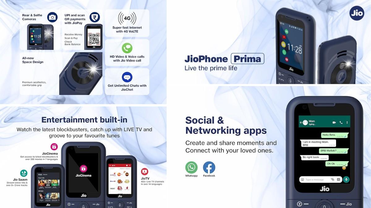 JioPhone Prima 4G: The Affordable Featurephone That Packs a Punch for ...