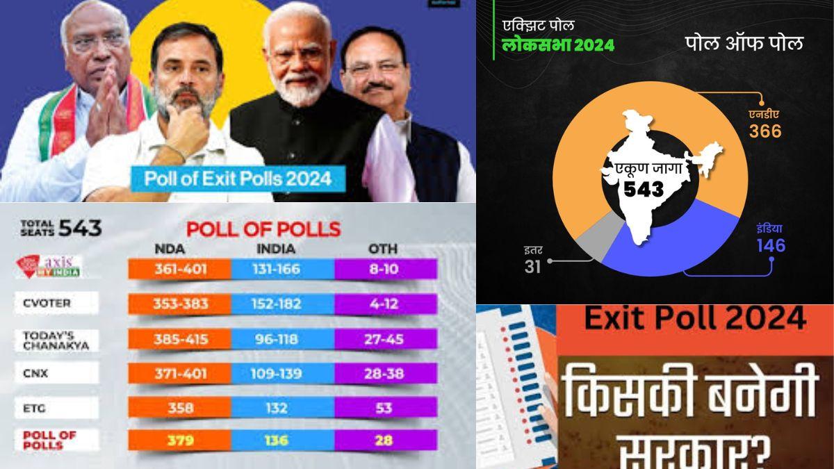 Exit Poll Results: Over 350 seats predicted for BJP-Led NDA, According to Most Exit Polls - PuneNow