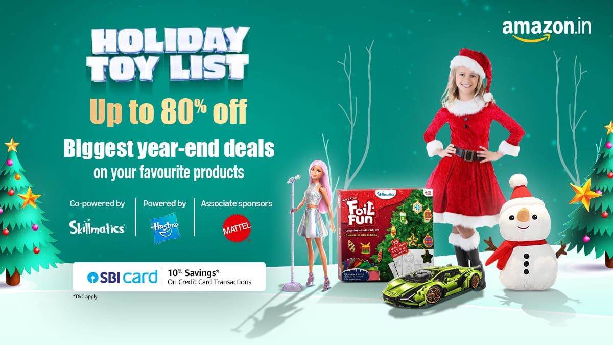 Amazon India Showcases 8th Annual Holiday Toy List with Exciting Deals ...