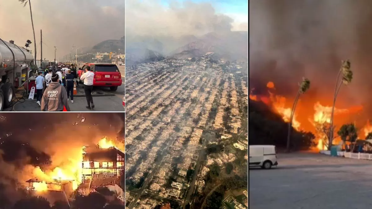 Devastating Wild Fires in Los Angeles Claim Five Lives, Thousands Evacuated Amid Chaos and ...