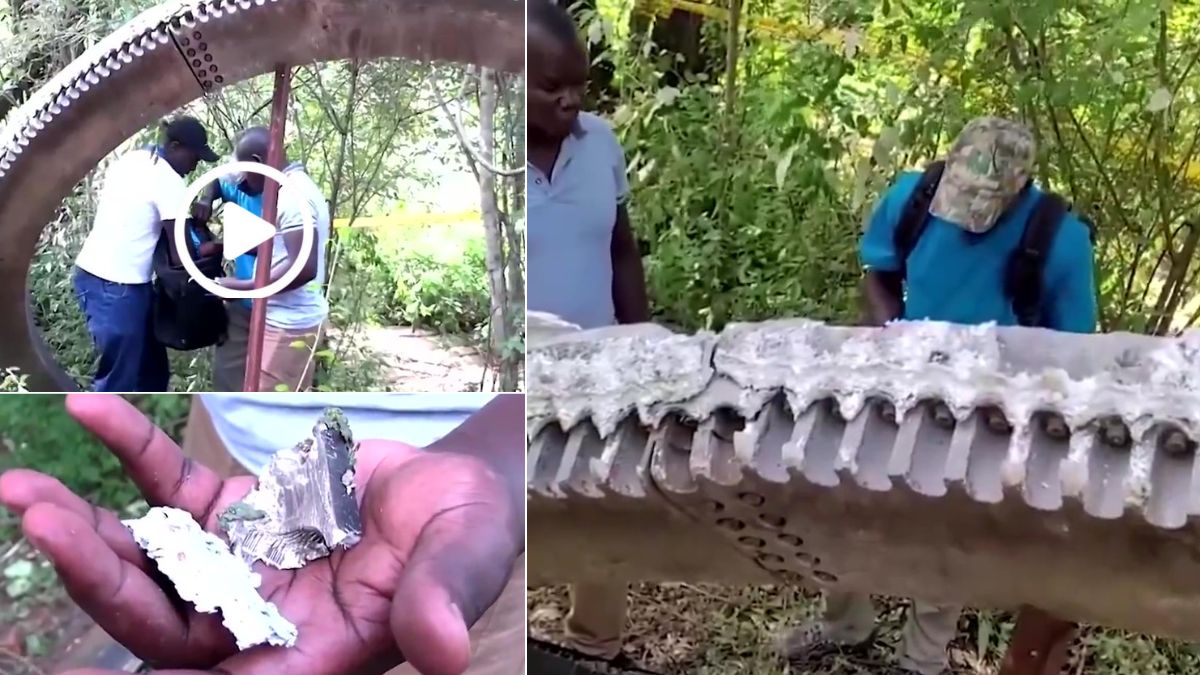 Mysterious 500-Kg 'Red-Hot Object' Falls From Sky in Kenyan Village ...