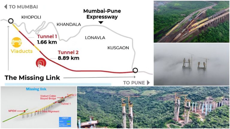 Mumbai-Pune Expressway Missing Link: 98% Finished; Set to Open This ...
