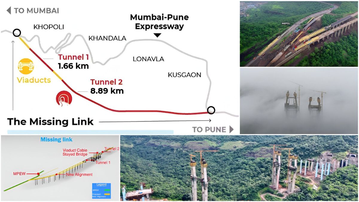 Mumbai-Pune Expressway's 'Missing Link' Project: New Deadline Announced; Check Details - PuneNow
