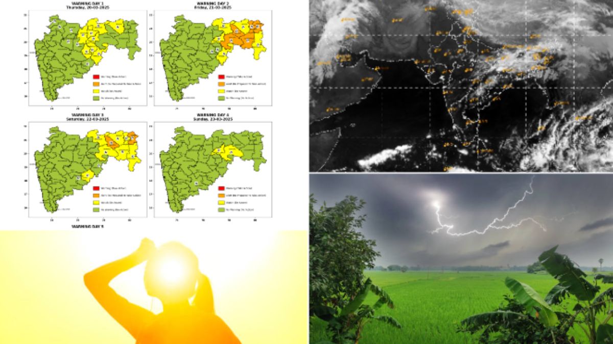 Maharashtra Weather Update: Heatwave in Vidarbha, Thunderstorms in Marathwada, and Orange Alert ...