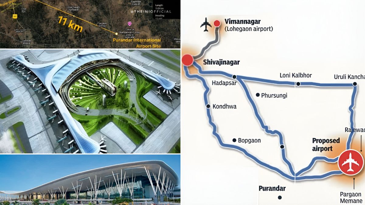 Pune: Purandar International Airport to be Just 12-13 Minutes Drive ...