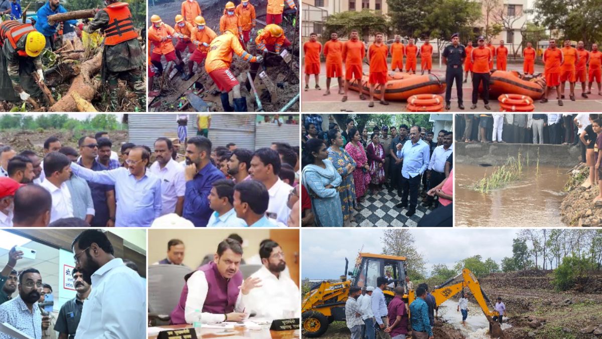 Pune: Administration Swings into Action Post-Flooding, Activates 24x7 ...