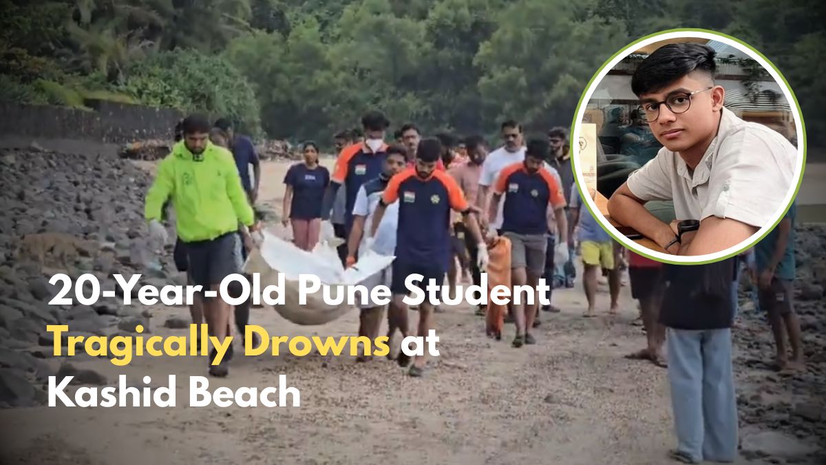 Pune: 20-Year-Old Student Drowns at Kashid Beach During an Outing with Friends, Body Recovered ...