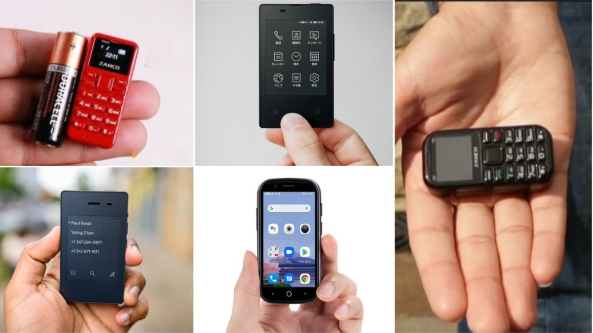 World's 5 smallest phones are so tiny, you can fit them into a matchbox ...