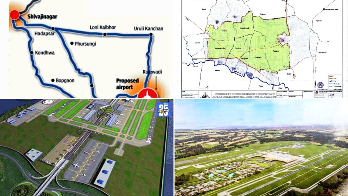 Pune's New International Airport at Purandar Progresses Swiftly; 60% ...