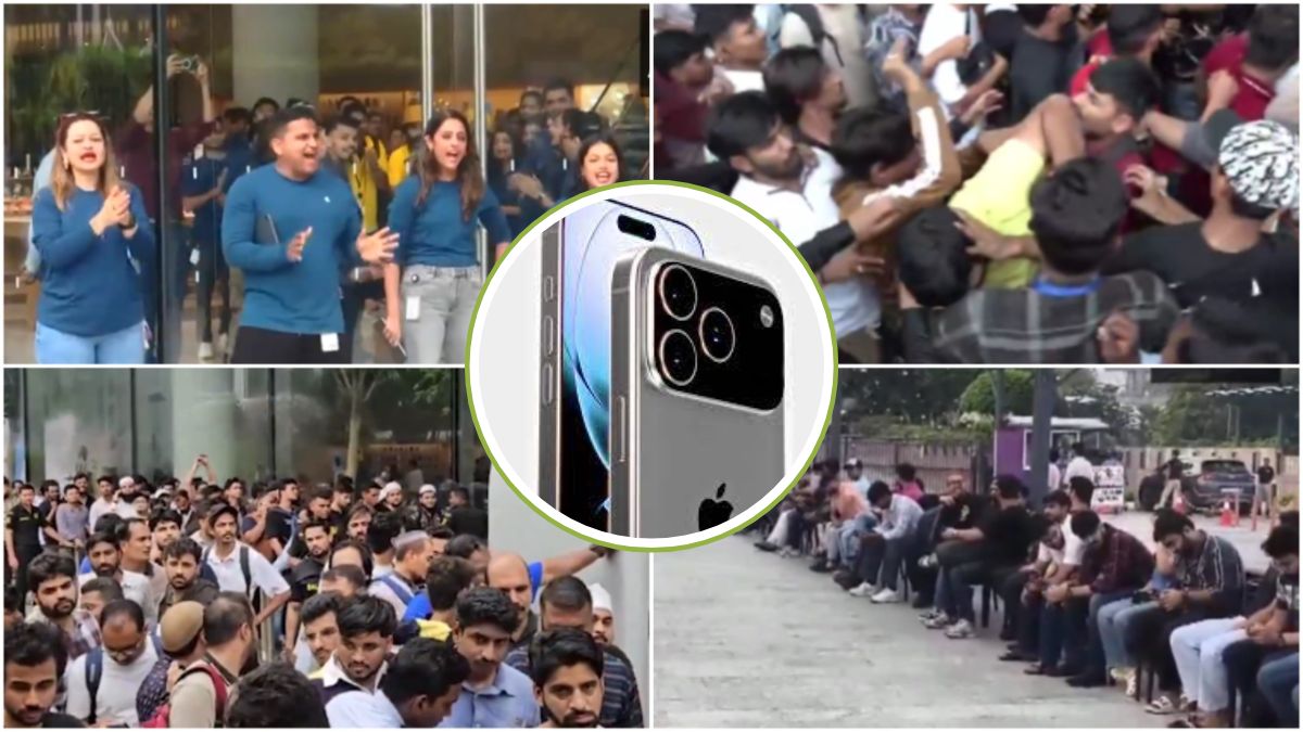 iPhone 17 Launch Craze in India: Midnight Rush, Big Crowds, and ...