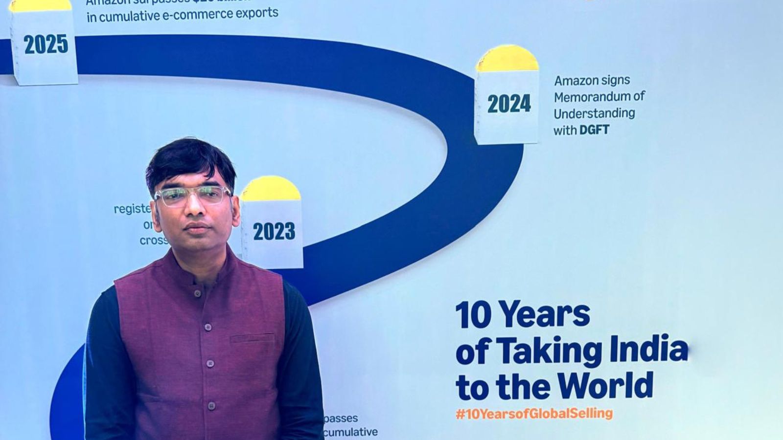 Amazon surpasses $20 billion milestone for ecommerce exports from India ...