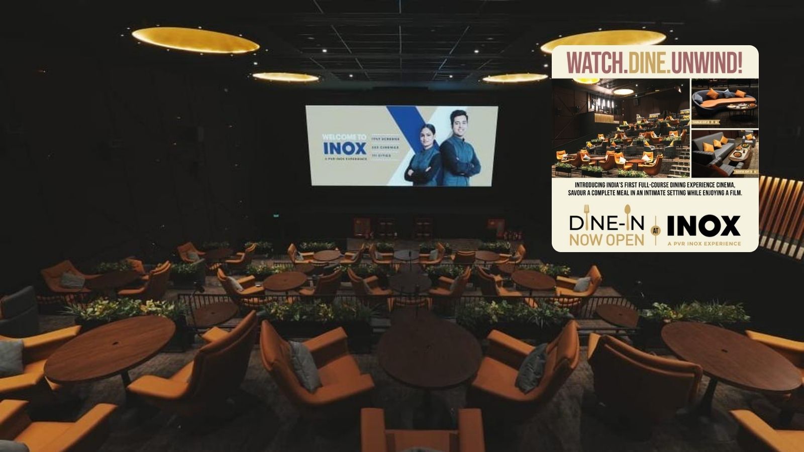 India’s First Dine-In Cinema Experience by PVR INOX Redefines Movie ...