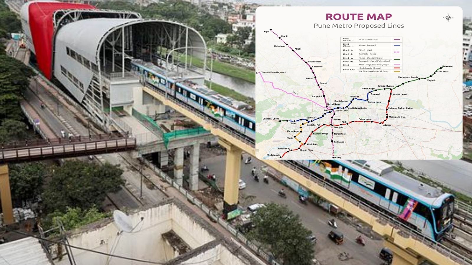 Pune Metro Expansion: Union Cabinet Clears Two New Lines for Pune Metro ...