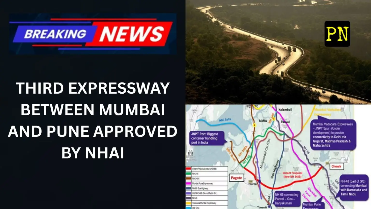 Third Expressway Between Mumbai and Pune Approved: Work on 130Km ...