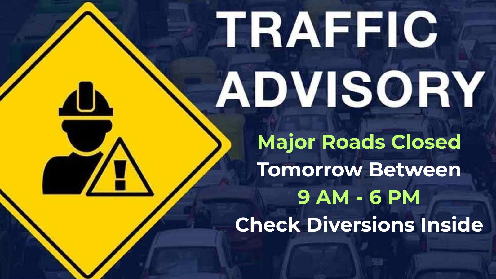 Pune Traffic Alert: Major Road Closures and Diversions for ‘Pune Grand ...