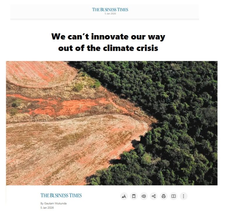 Why We Can’t Innovate Our Way Out of the Climate Crisis? … and What ...