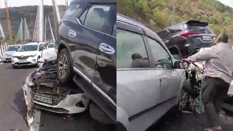 Accident on the Newly Opened Missing Link on Mumbai-Pune Expressway ...